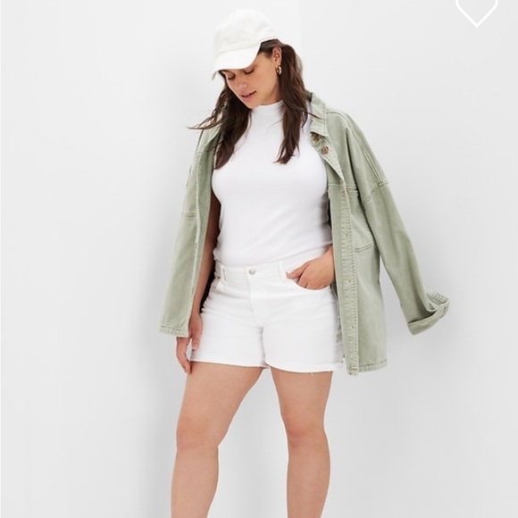 GAP | Shorts | Gap 5 Mid Rise Girlfriend Denim Shorts With Washwell ...